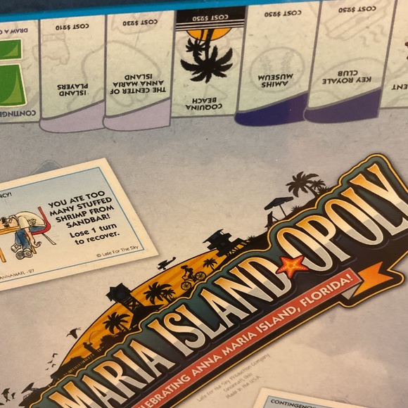 Games | Other | Anna Maria Island Opoly Monopoly Games | Poshmark